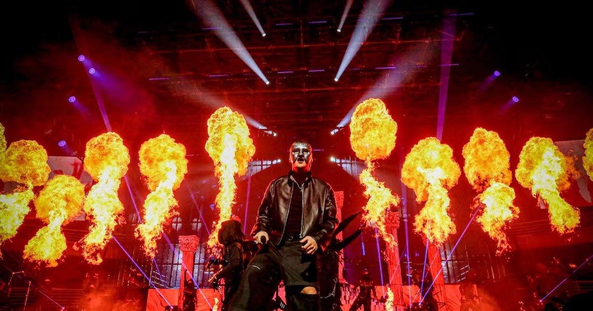 Kidd Voodoo Hace Historia en el Movistar Arena Santiago 2025